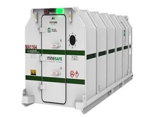 MineSAFE refuge chamber for underground mining - Maco Corporation