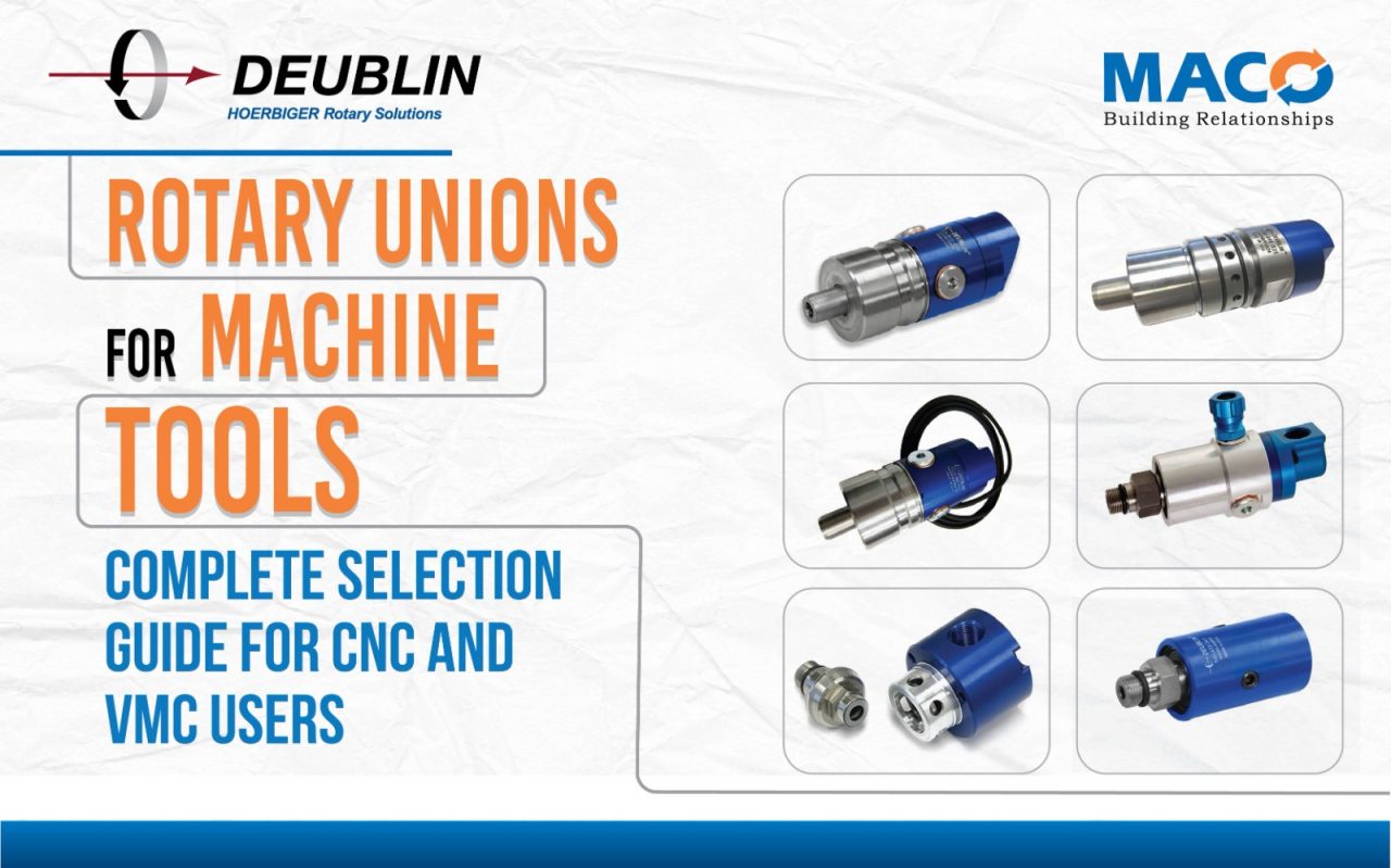 Rotary Unions for CNC & VMC: Complete Selection Guide
