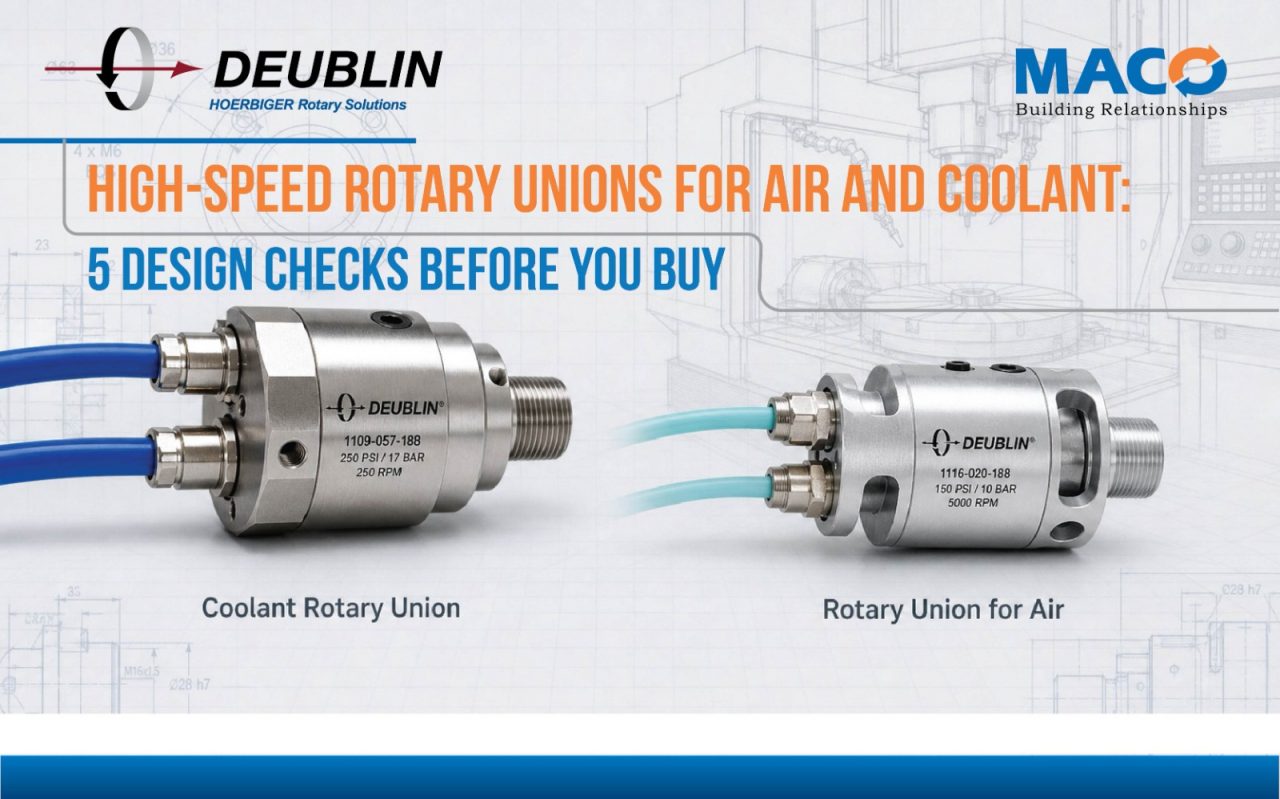 High-Speed Rotary Unions: 5 Design Checks Guide