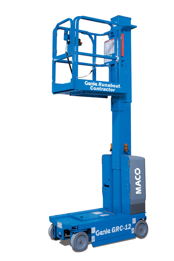 Maco Corporation- Buy, Rent Genie Vertical Mast Lift GRC 12